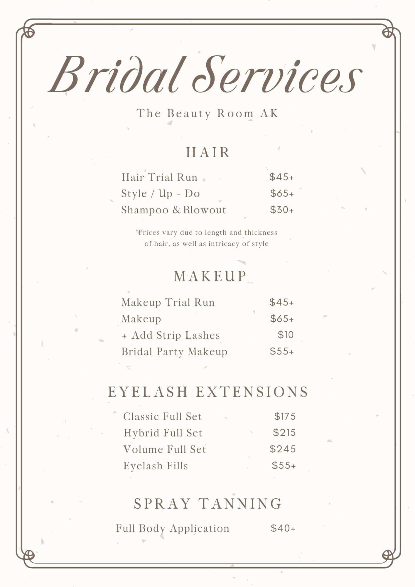 How Much Does Wedding Makeup Cost Per Person ? - My Glow Journey