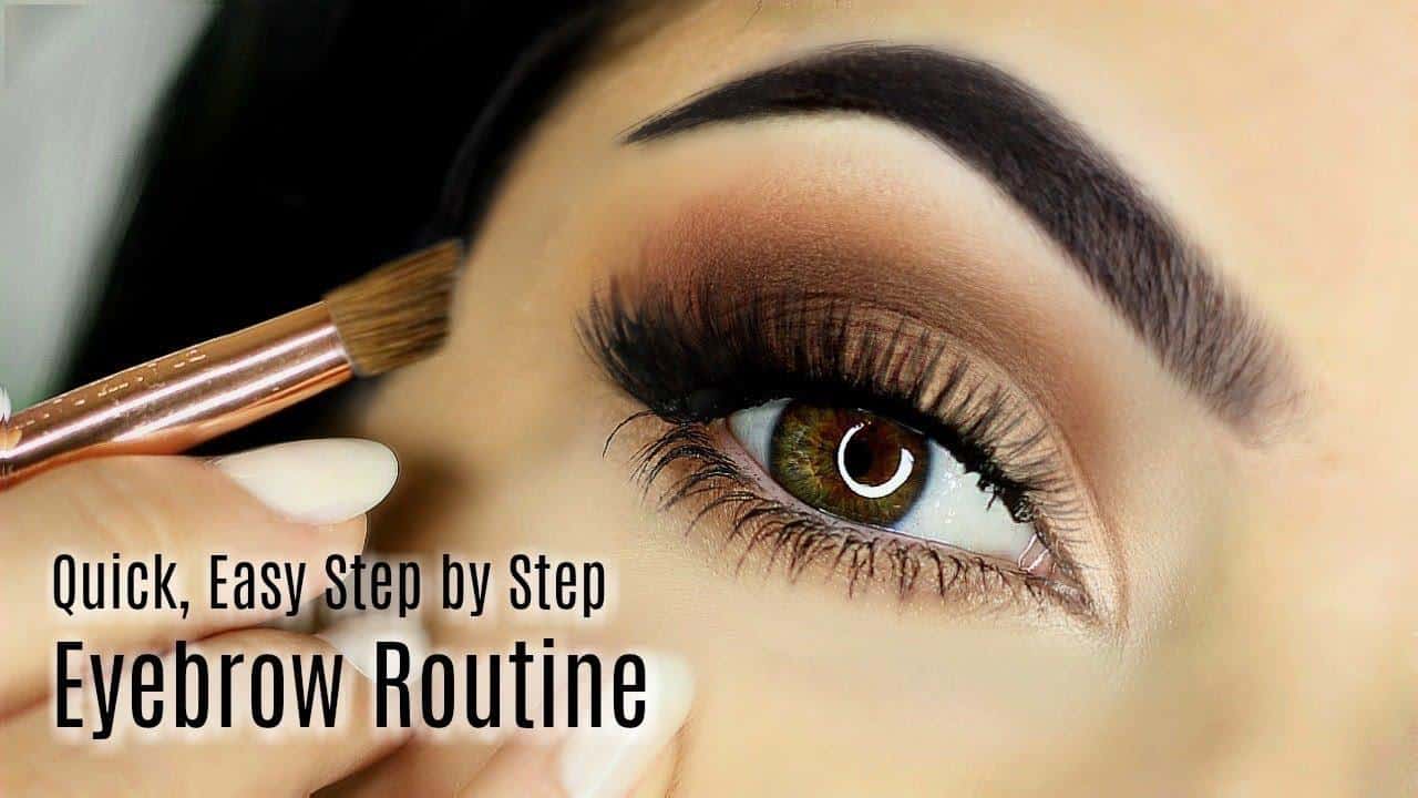 How To Hide Your Eyebrows With Makeup ? - My Glow Journey