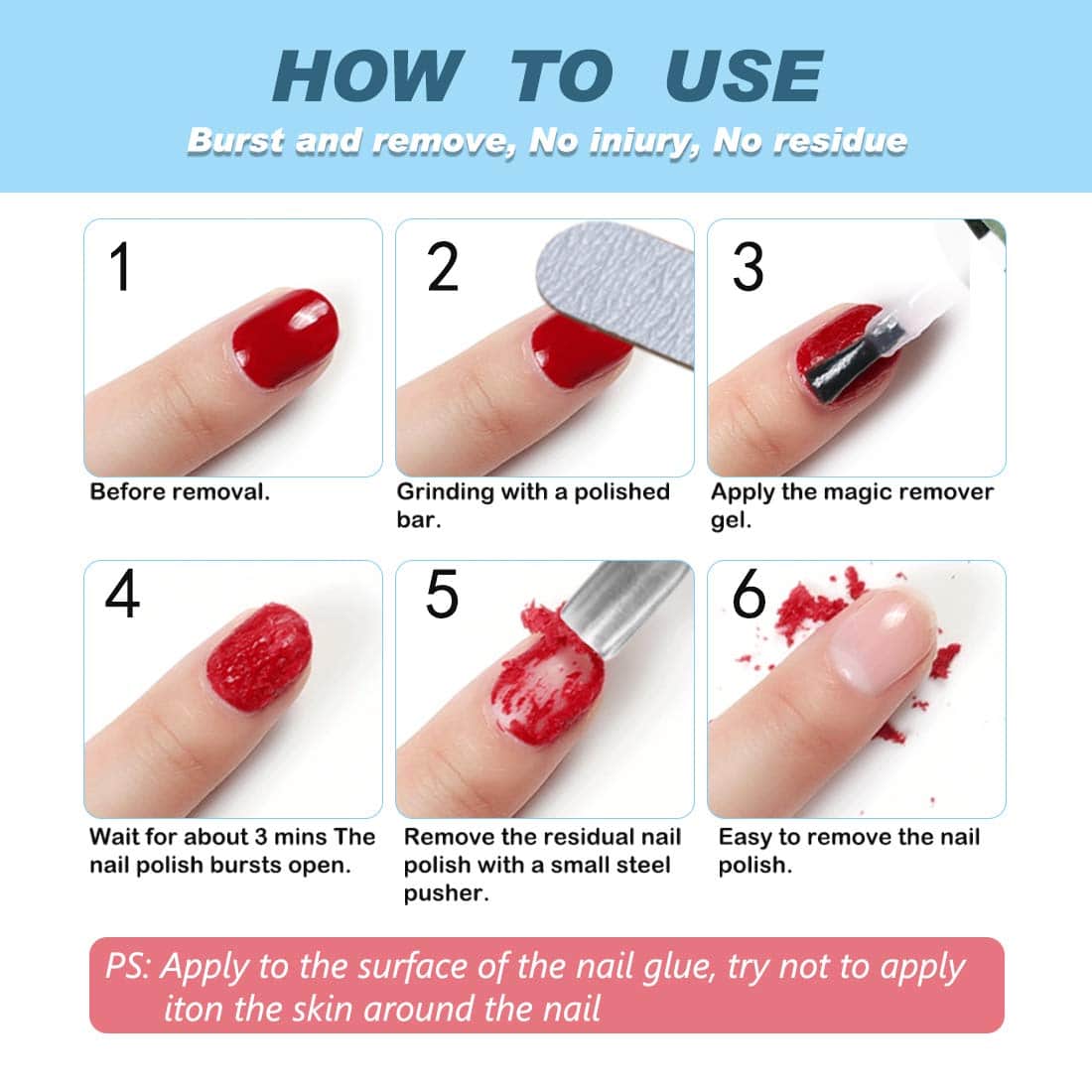 How To Remove Gel Nail Polish Fast ? - My Glow Journey